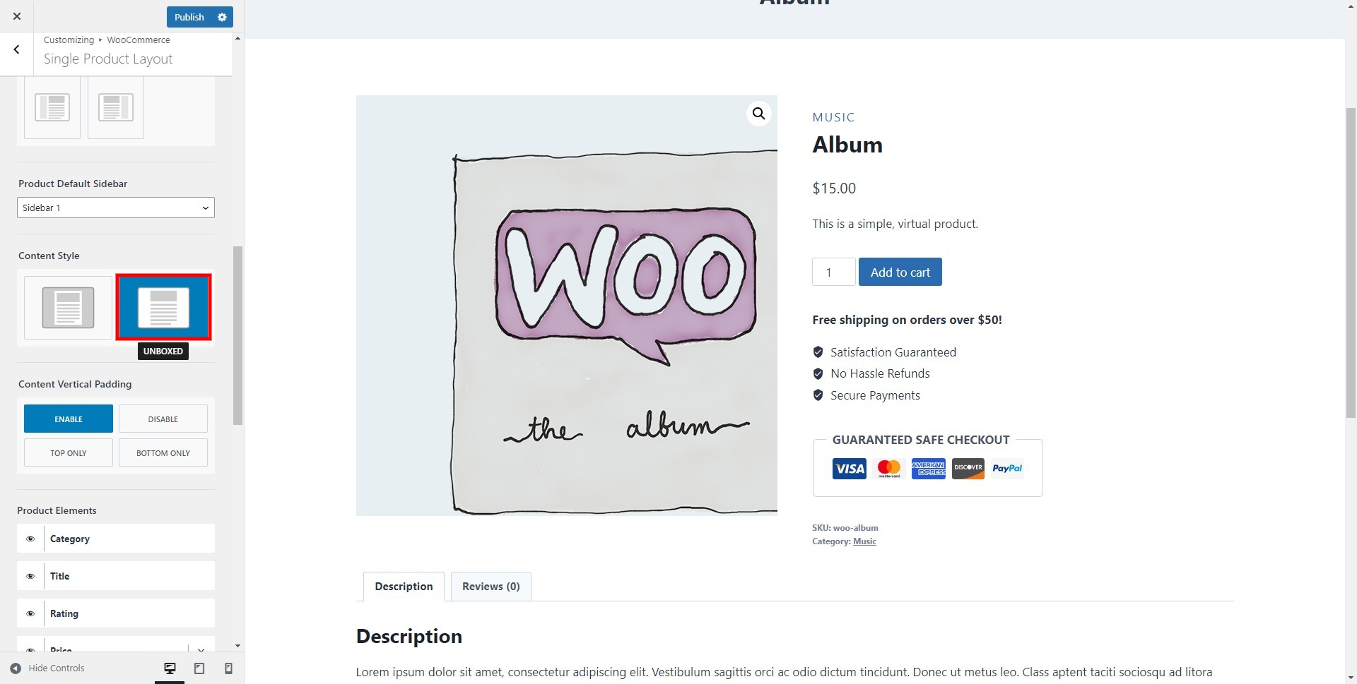 Single Product Layout Wordpress Documentation Templatemela